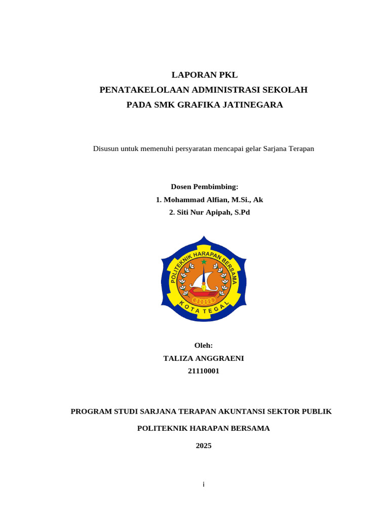 Laporan PKL | PDF