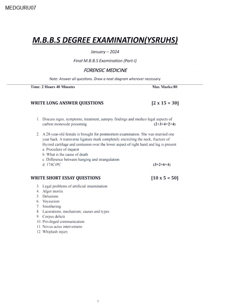 FMT Pyq Medguru | PDF