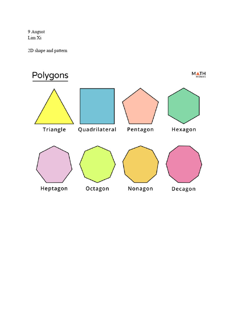 9_8_ 2D Shape & Pattern | PDF
