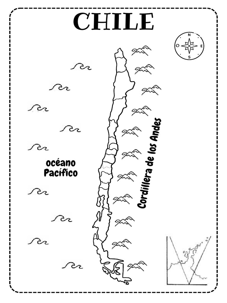 CHILE Mapa 8nrprv | PDF