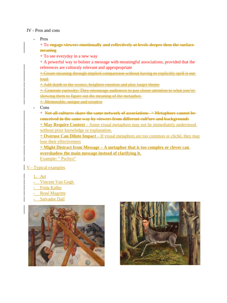 Metaphors in Art: Impact and Challenges | PDF