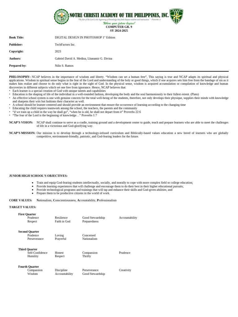 Cplan - Com 09 - 3rd Quarter Sy 2024-2025 | PDF | Advertising | Educational Technology