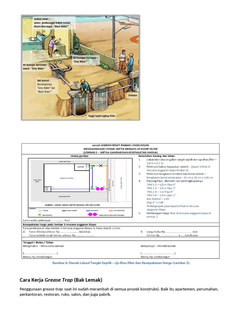 Cara Kerja Grease Trap | PDF