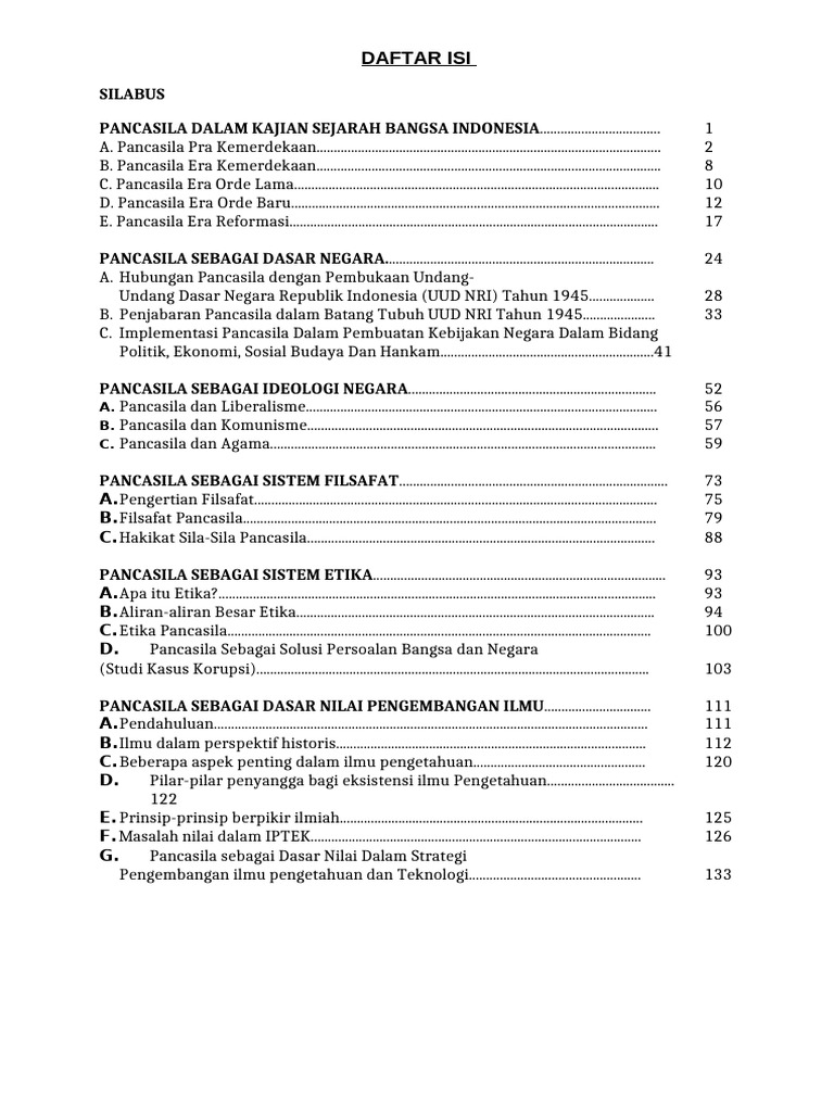 DAFTAR ISI | PDF