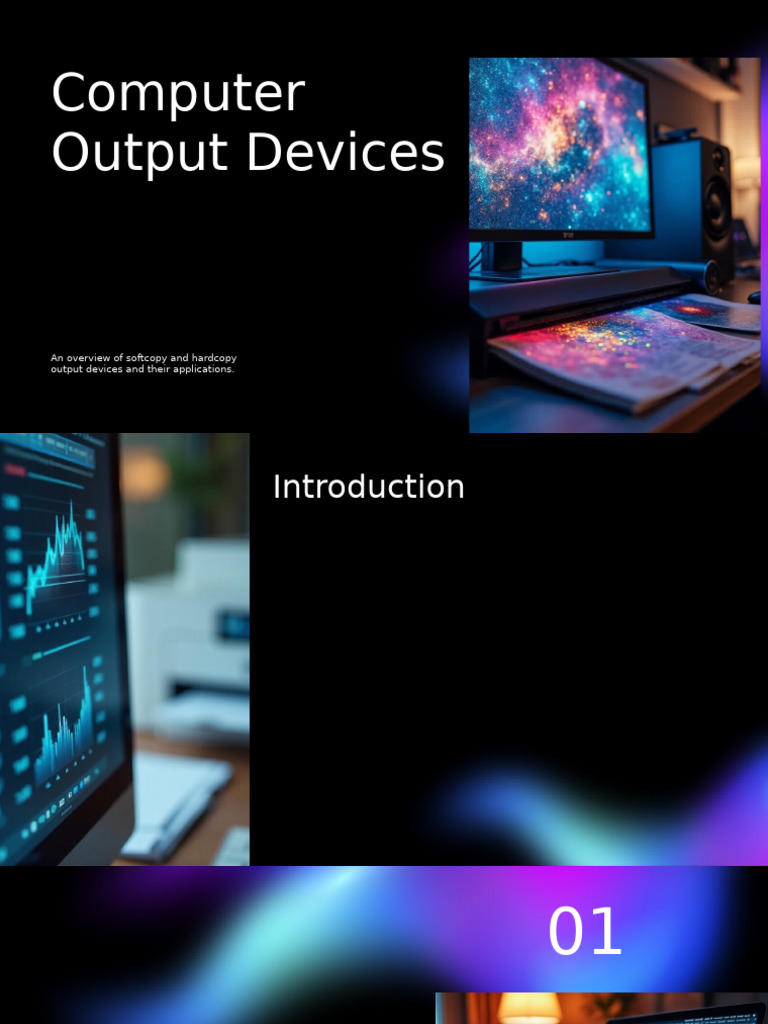 Computer Output Devices | PDF | Computing