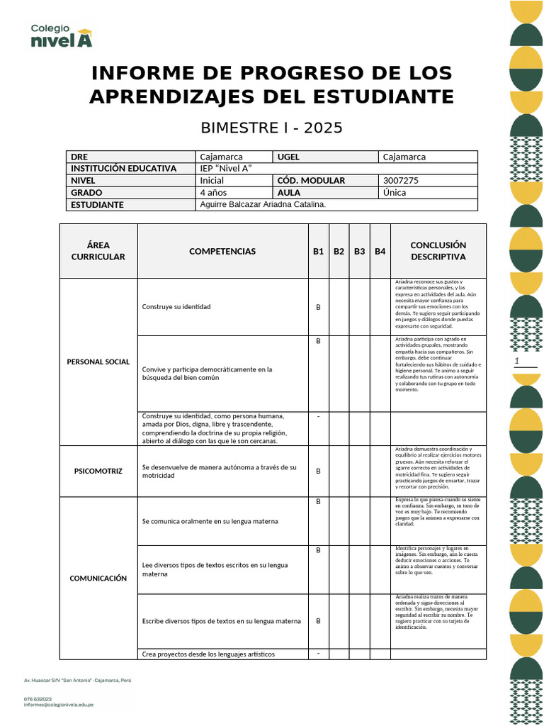 Aguirre Balcazar Ariadna Catalina. | PDF | Cognición | Aprendizaje