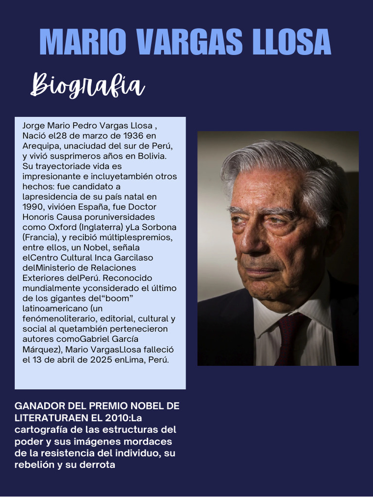 Biography Genre Poster in Blue Bold Illustrative Style | PDF