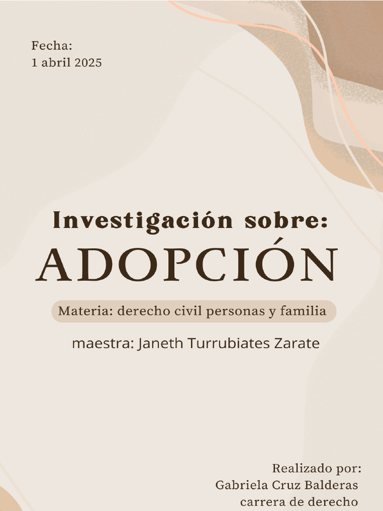 ADOPCION | PDF