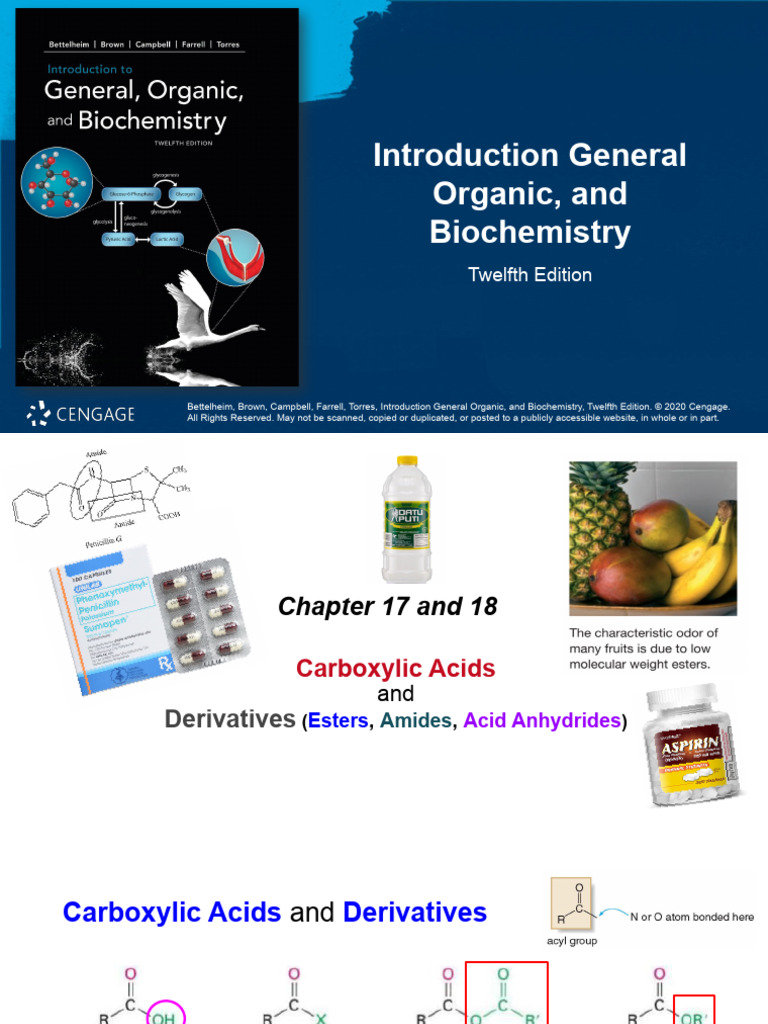 Finals Lesson 3 - Carboxylic Acids and Derivatives | PDF | Carboxylic ...
