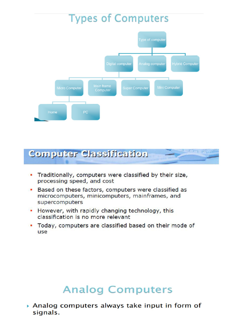 Types of Computers | PDF