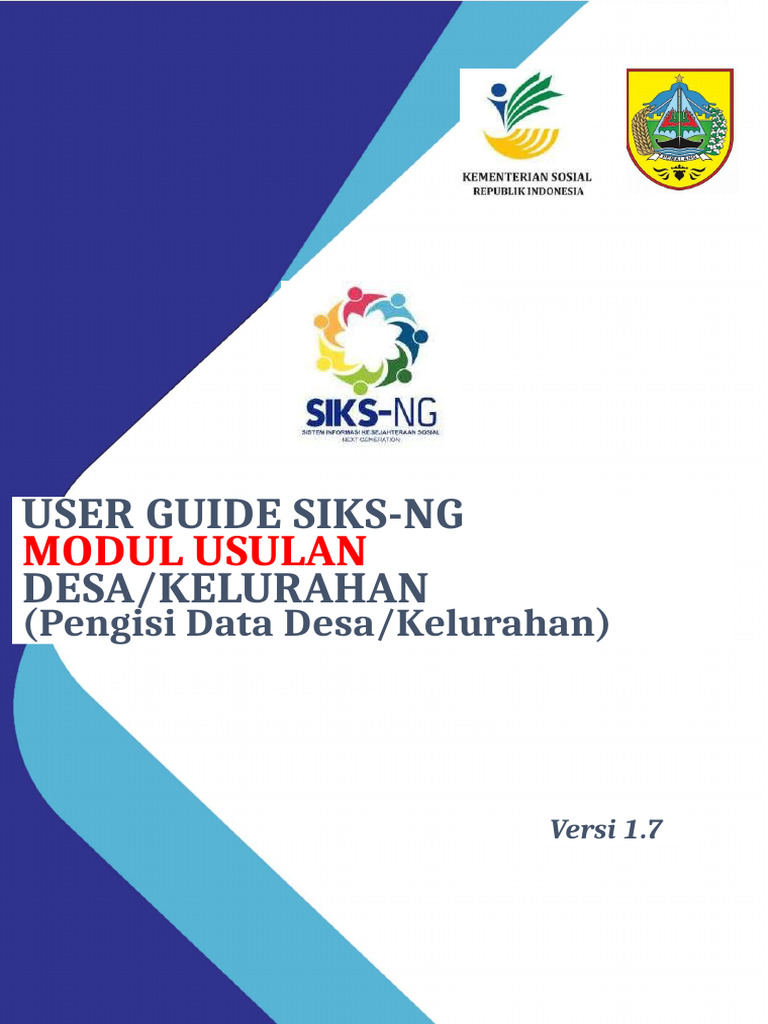 Menu Usulan Desa Kelurahan | PDF