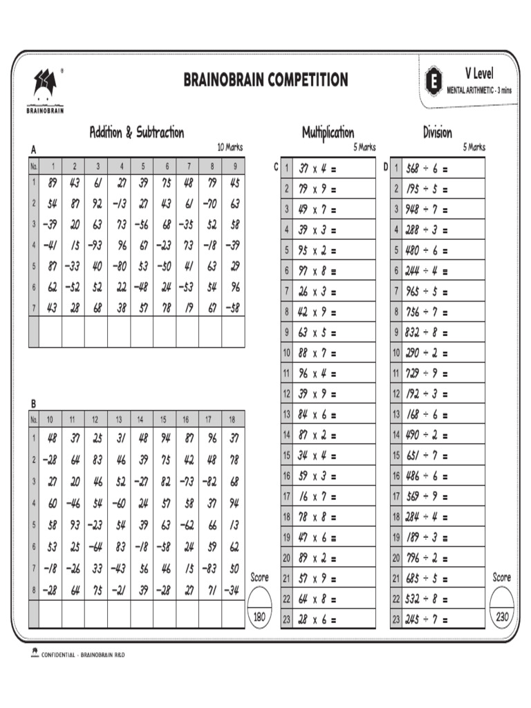 5 LevelMQP (Set5) | PDF