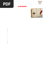 Estructura y partes de una biografía | PDF | Biografía | Narrativa