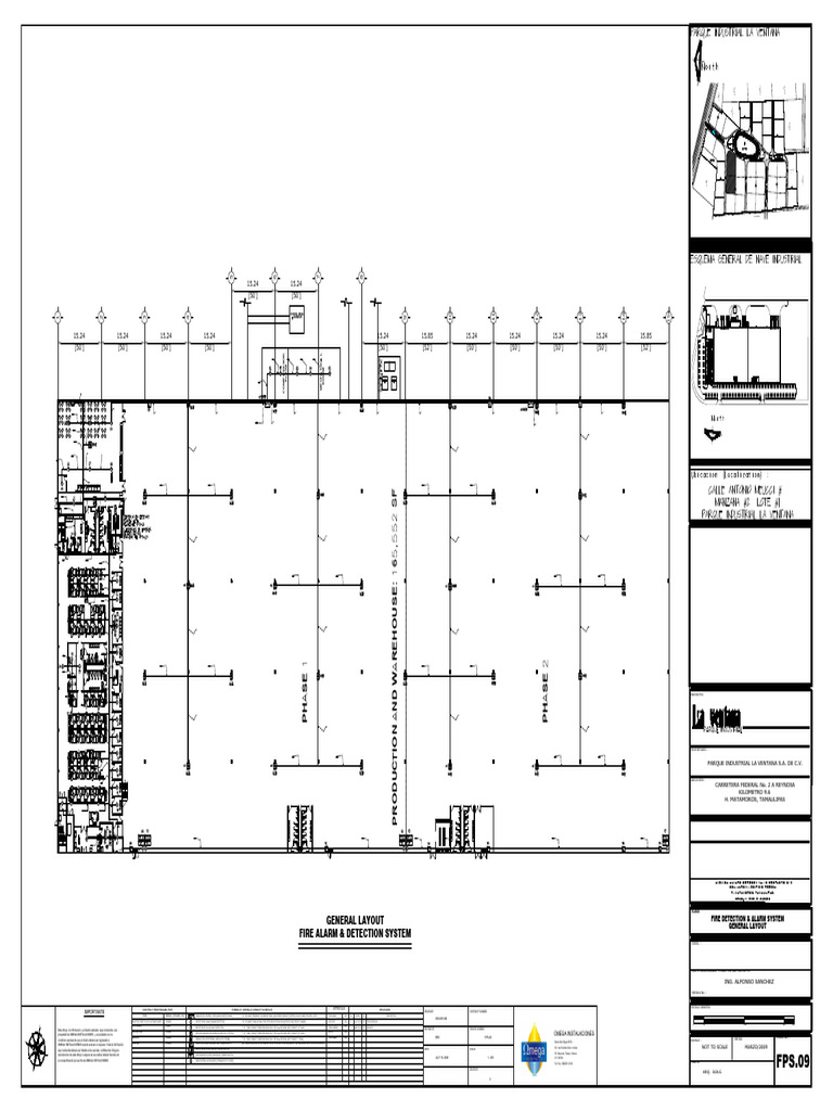 FPS-09 Fire Detection and Alarm System General Layout-FPS-09 | PDF