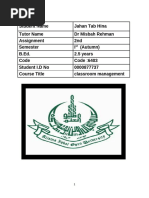 Time Table For Primary Classes (2025-2026) | PDF