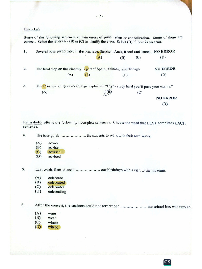2019 EDPM PAPER 1 | PDF