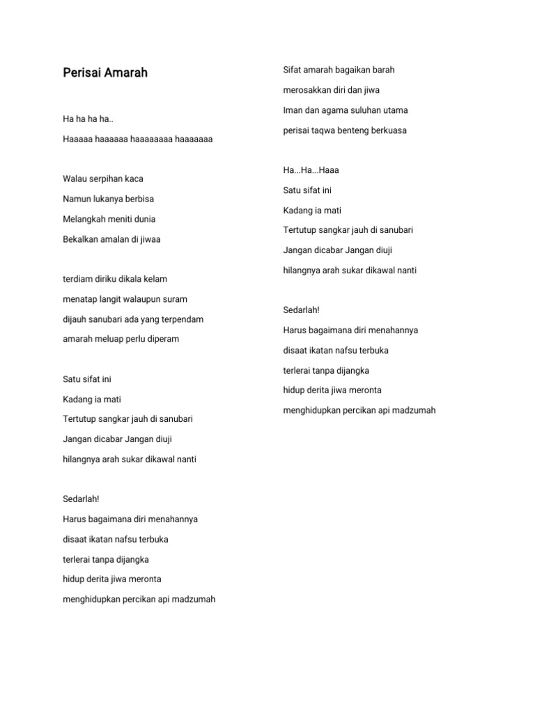 Perisai Amarah-WPS Office | PDF