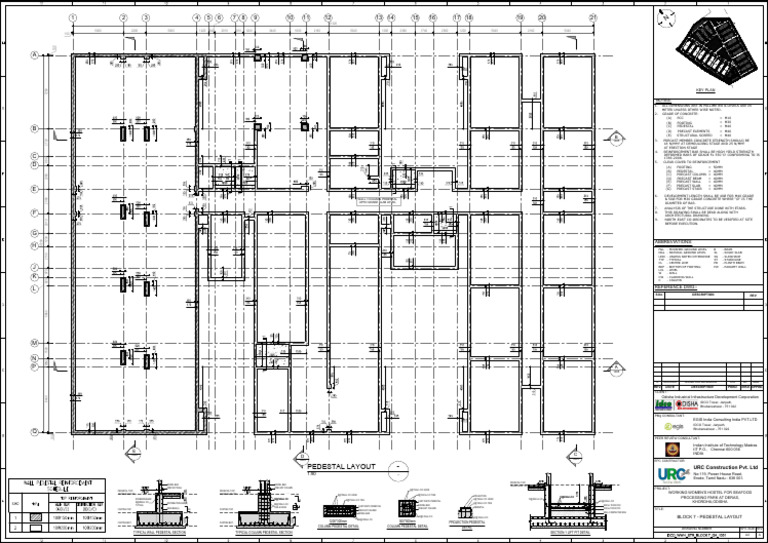 IDCO-BLOCK 7 Erection Drawing_removed (2) | PDF