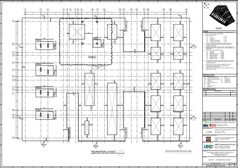 IDCO-BLOCK 7 Erection Drawing - Removed | PDF