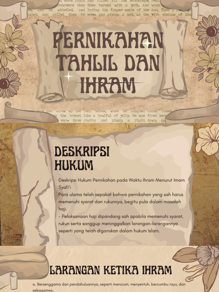 Pernikahan Tahlil Dan Ilham | PDF