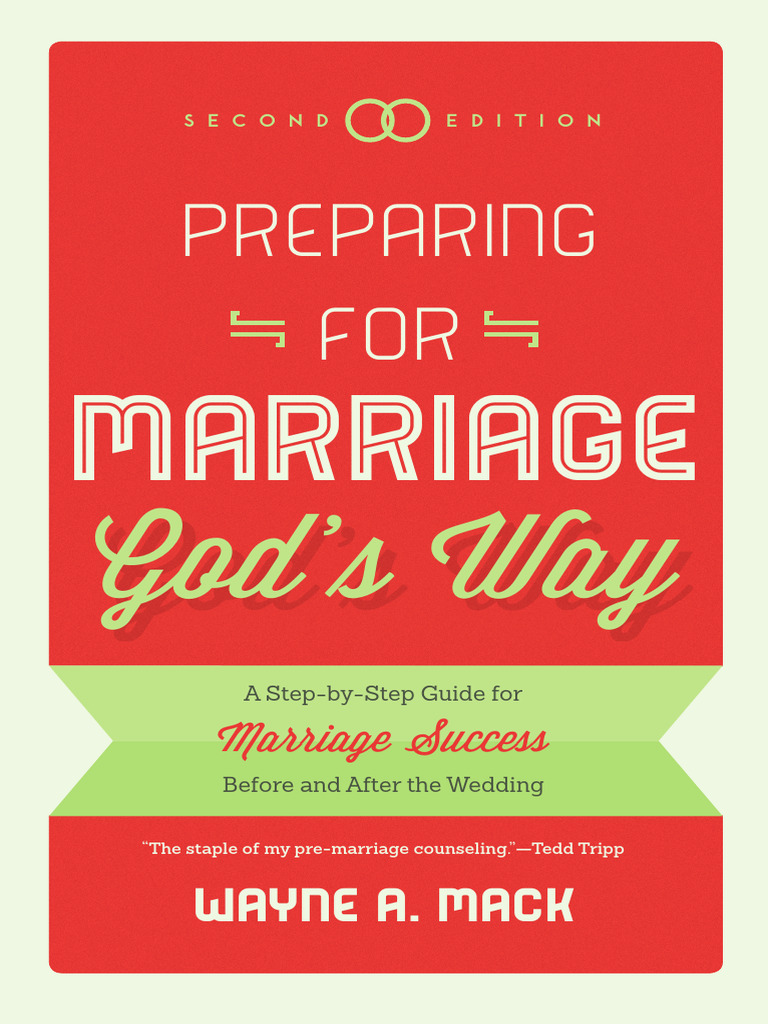 Preparing For Marriage Gods Way Excerpt | PDF | Marriage | Bible