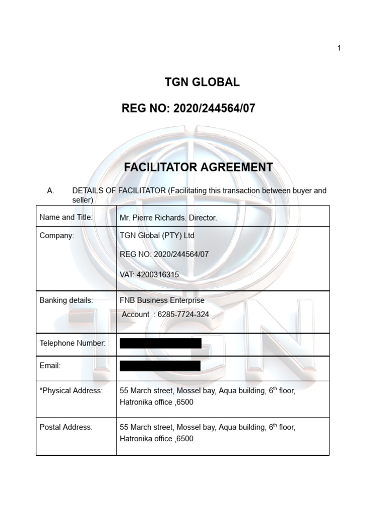 Master FA Agreement | PDF | Indemnity | Legal Liability