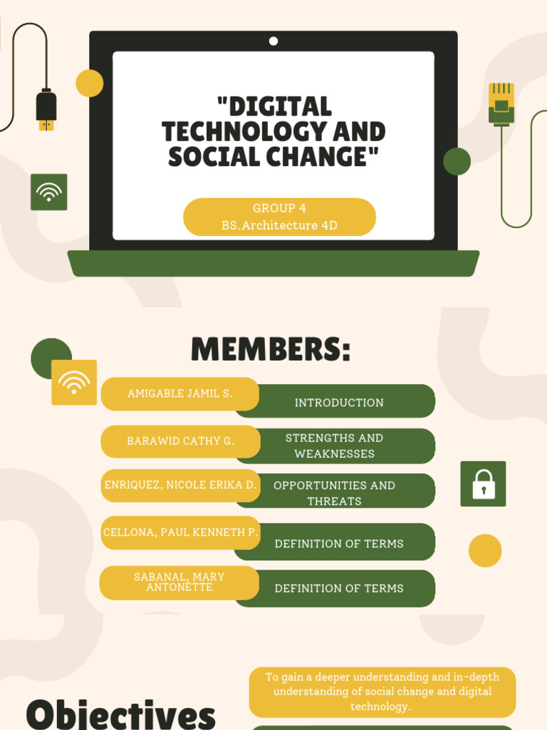 Digital Technology and Social Change | PDF | Educational Technology ...