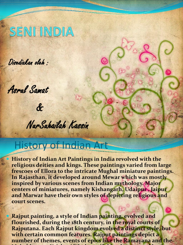 Seni India | PDF | Plastic Arts | Painting Techniques