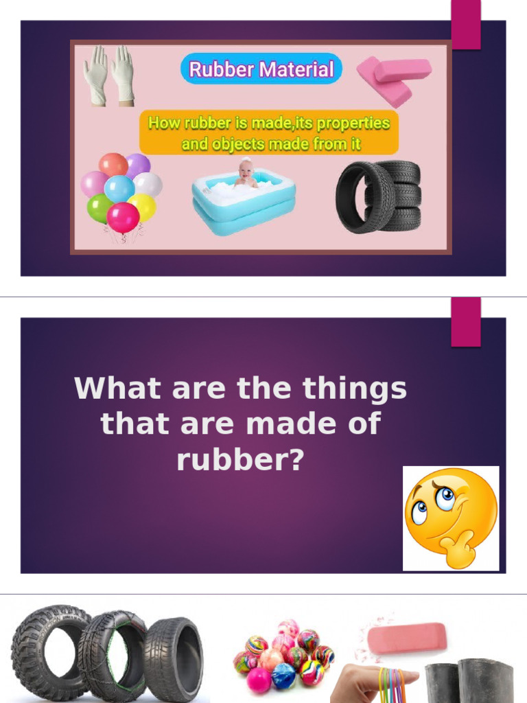 Rubber Preparation | PDF