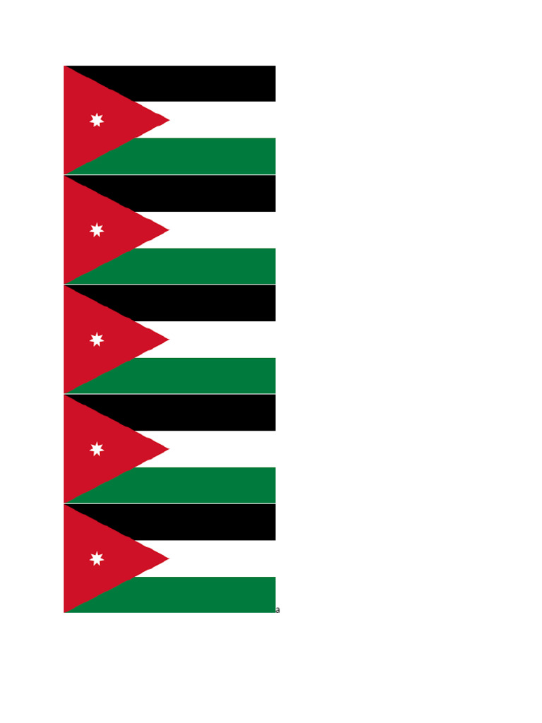 Jordanian Flag | PDF