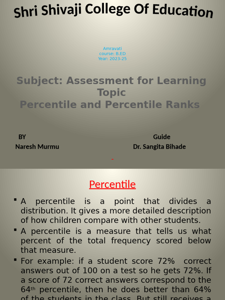Assessment For Learning | PDF