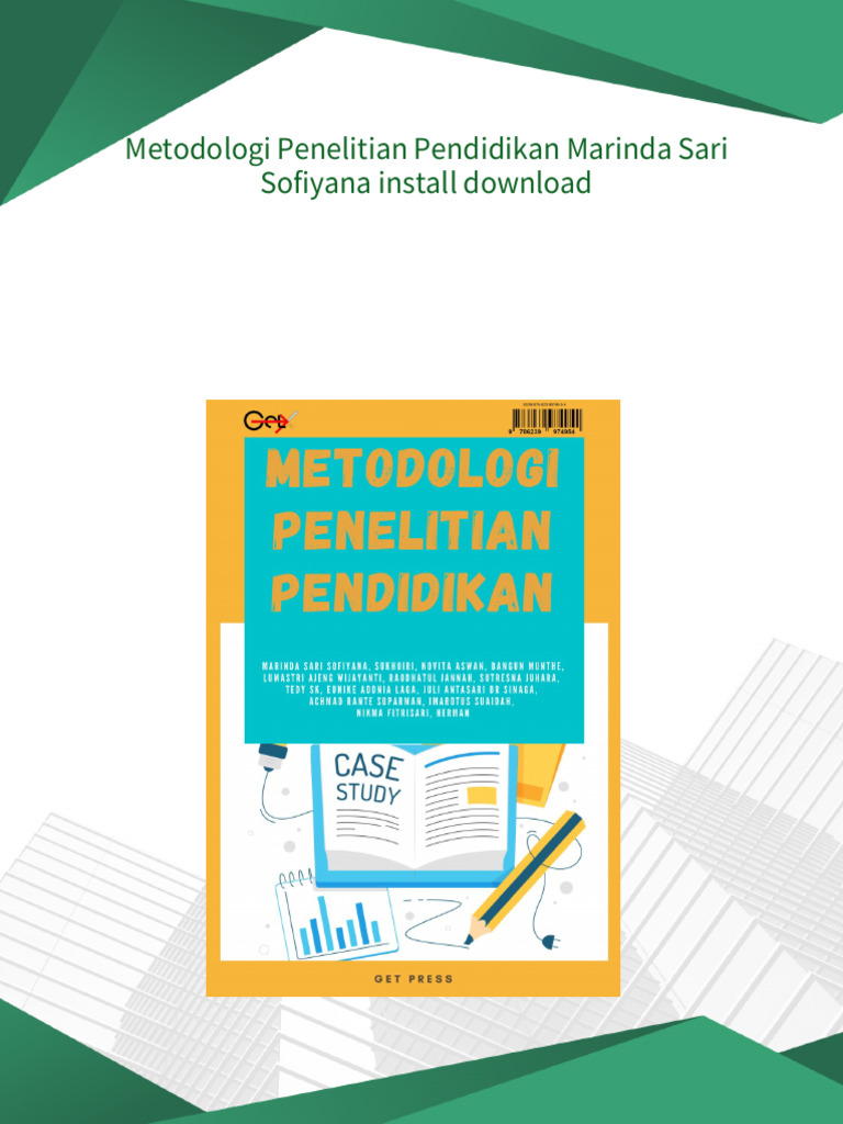 Metodologi Penelitian Pendidikan Pdf