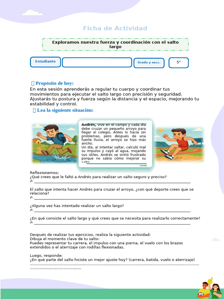 Ficha de Actividad 5º (3 Exp 2) | PDF