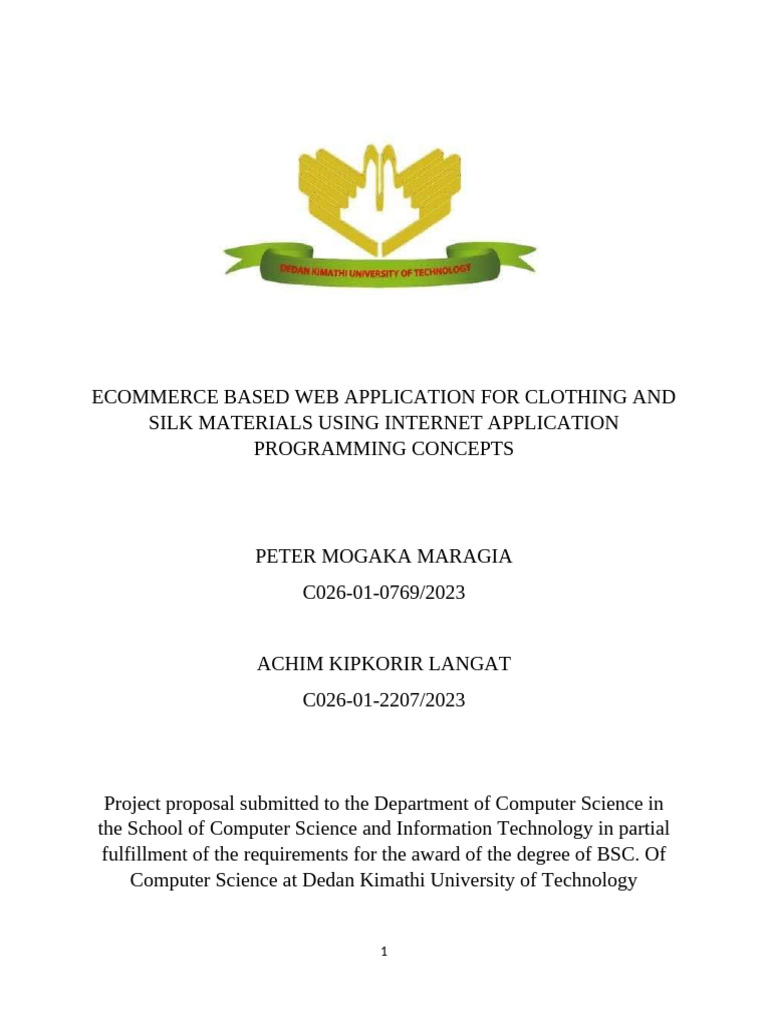 2.3 - Project Documenation | PDF | Survey Methodology | E Commerce