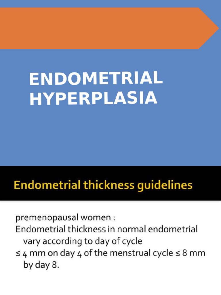 Endometrial Hyperplasia - 20250529 - 002238 | PDF