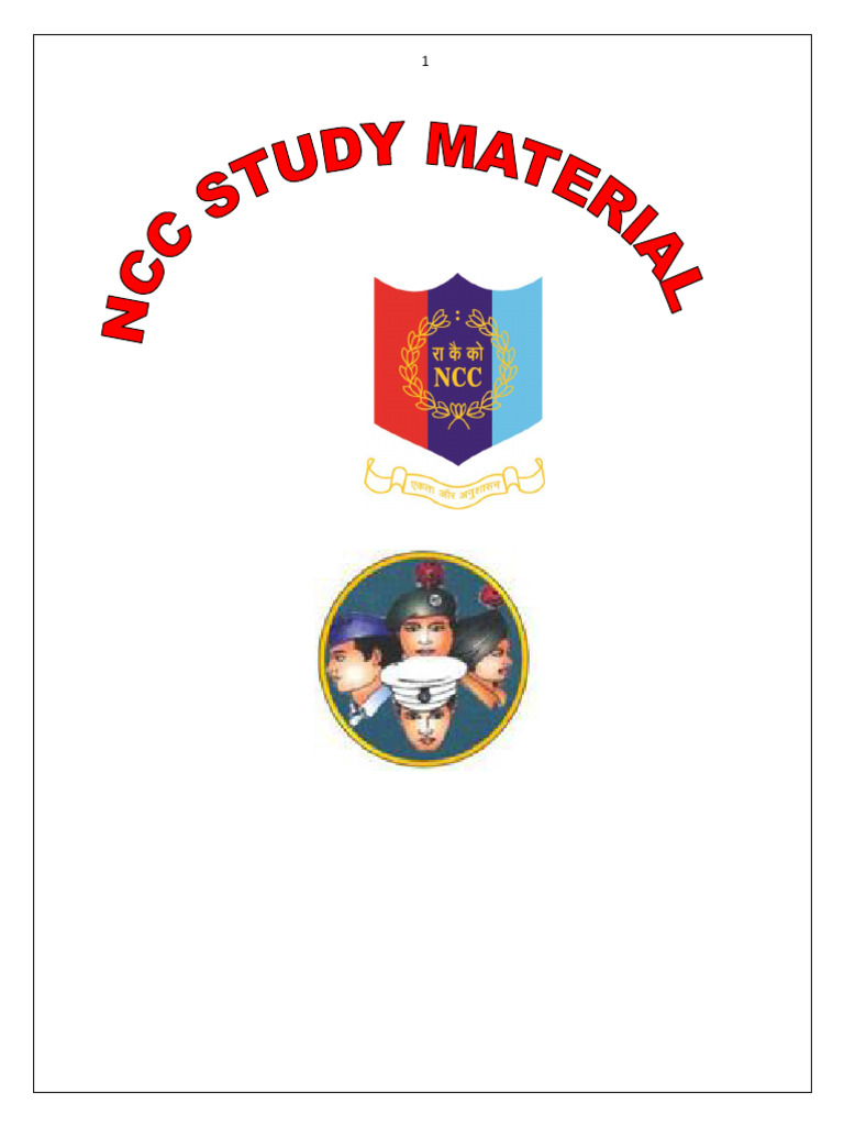 NCC Drill Commands and Training Guide | PDF | Cartridge (Firearms ...
