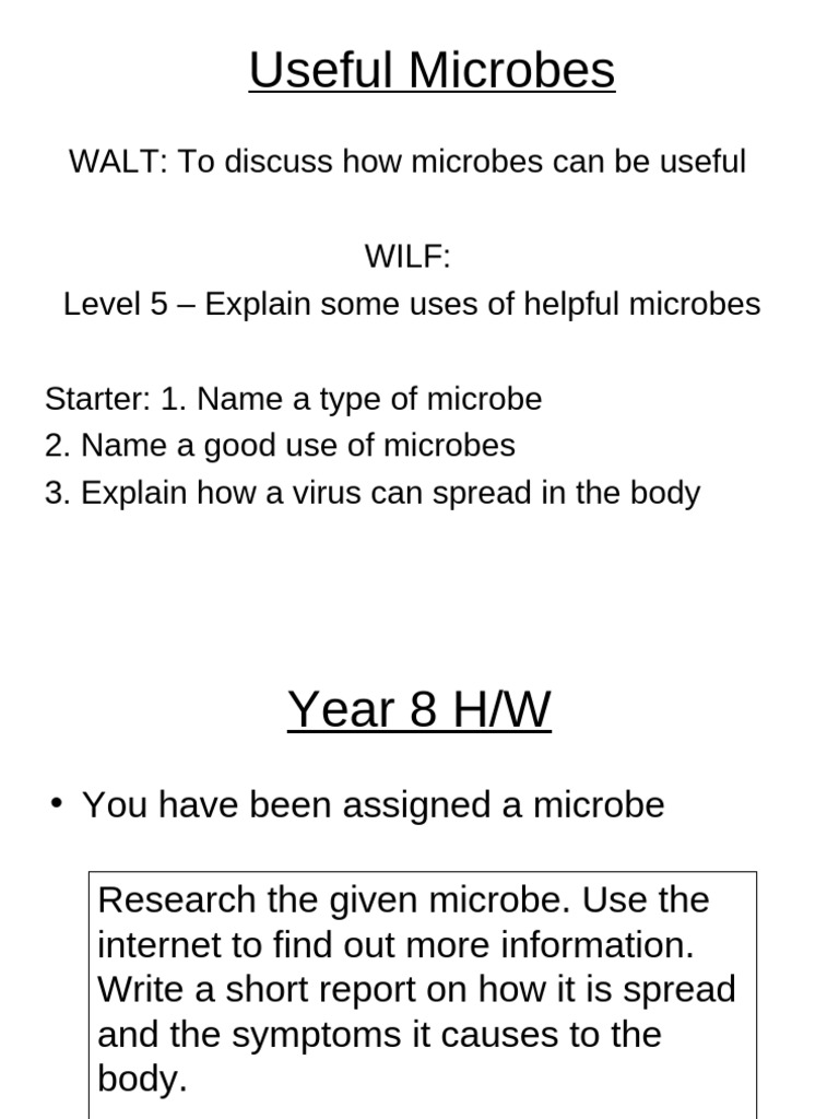 Useful Microbes | PDF