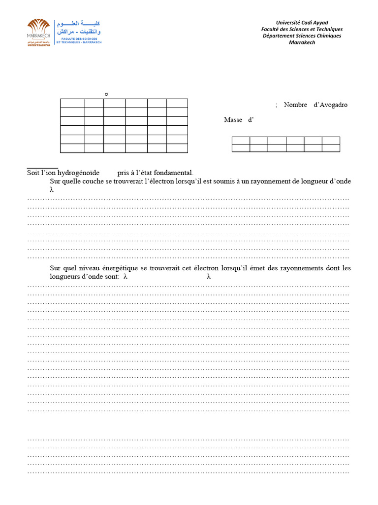Contrôle de Rattrapage SEM 2021-2022 | PDF