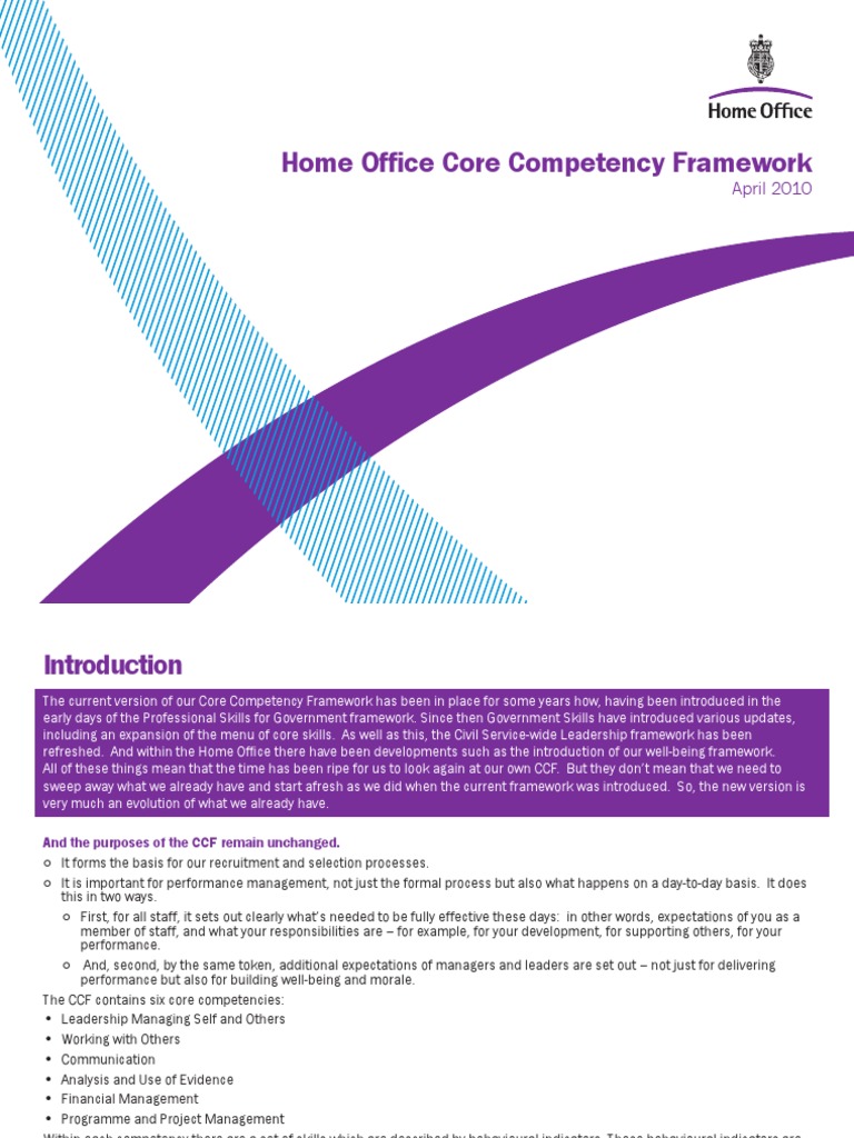 UK Customer Service Core-competency-framework | Information Management ...