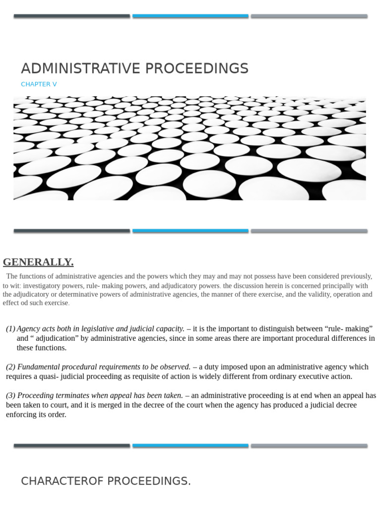 Adjudicatory Powers of Administrative Agencies | PDF | Adjudication ...