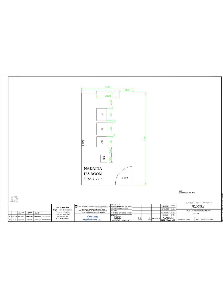 ANNEXURE C1 - Power Room Plan | PDF