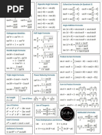 Trigonometry Formulas Class 11 12 | PDF