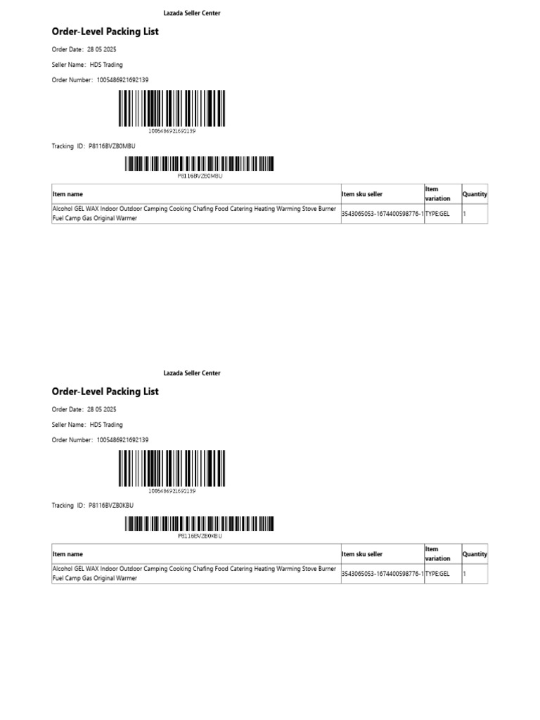 Lazada 05-30-25 | PDF