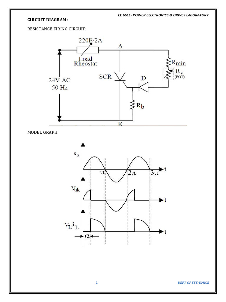 EE 6611-Lab Manual Compressed | PDF | Power Electronics | Power Inverter