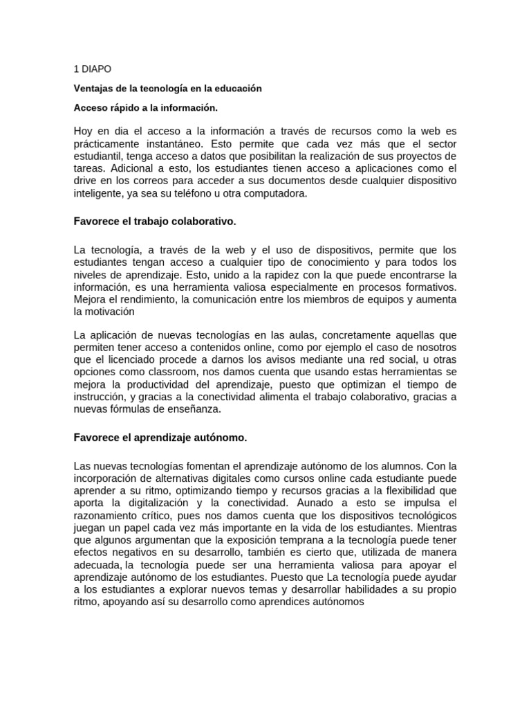 1 Diapo | PDF | Aprendizaje | Datos