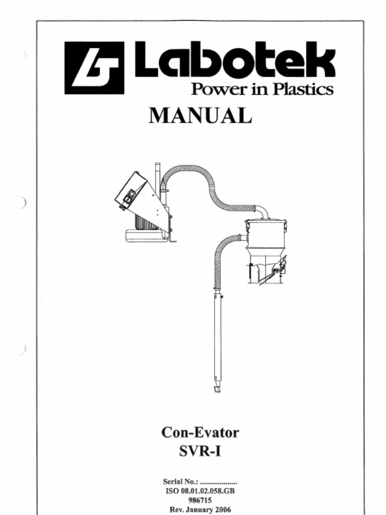 Labotek-Con-Evator Svr-I | PDF