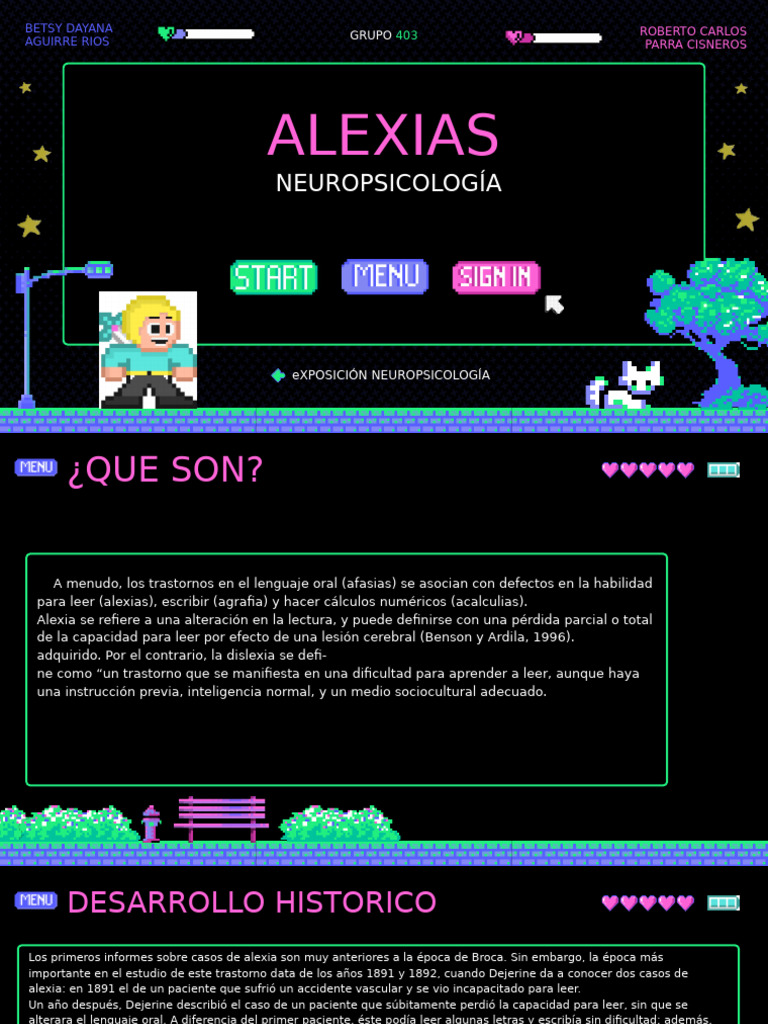 Tipos y características de alexias | PDF | Afasia | Hemisferio cerebral