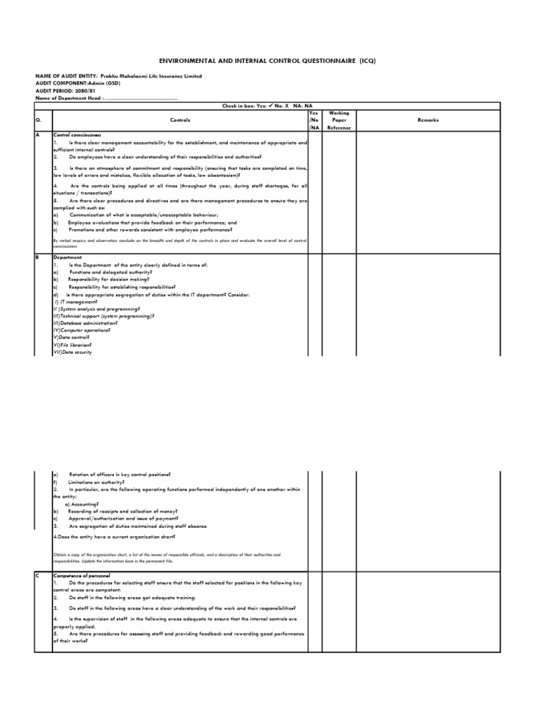 Admin ICQ | PDF | Inventory | System