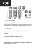 Spiral vs. Tied Column | PDF | Column | Structural Engineering
