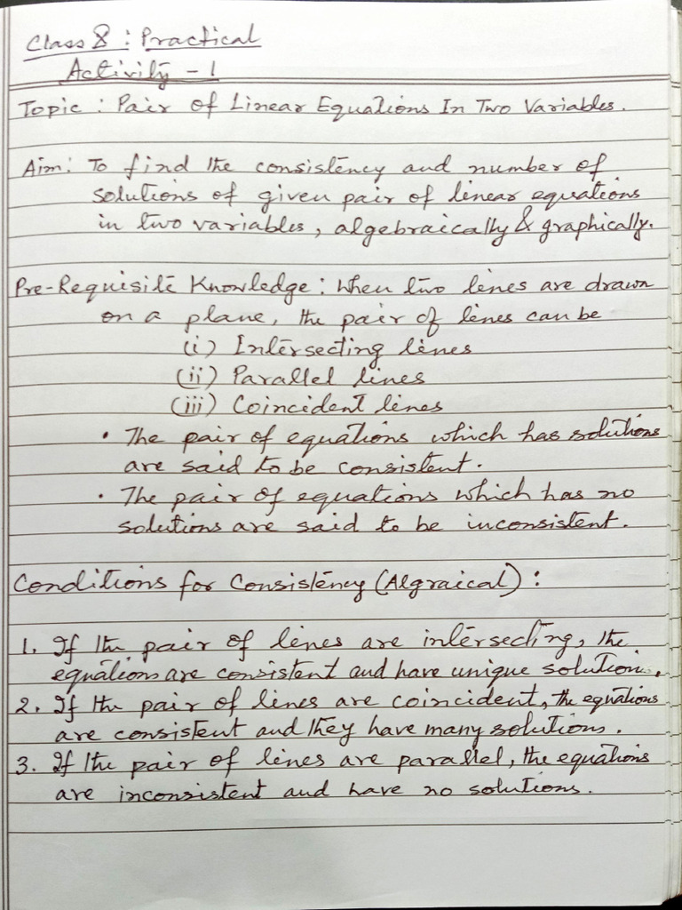 Class X Maths Practical 1 | PDF